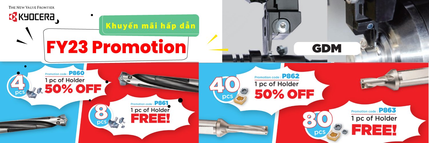 CHƯƠNG TRÌNH KHUYẾN MÃI KYOCERA PROMOTION FY23